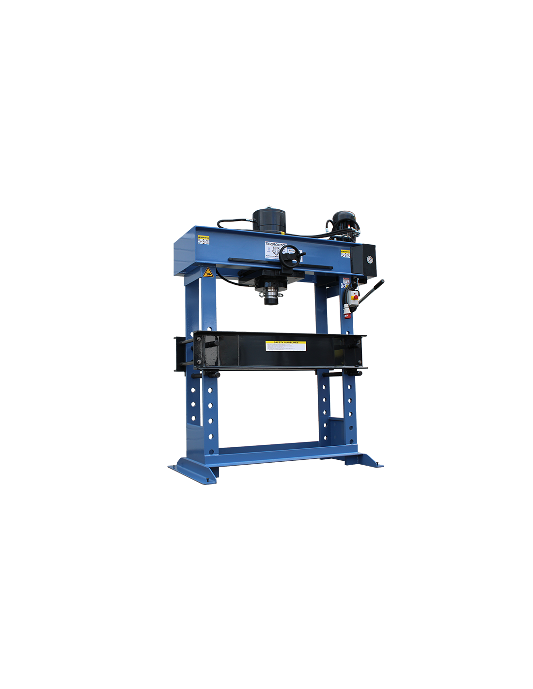 Buy your Workshop press Tigermetal 60 t with piston displacement wheel ...